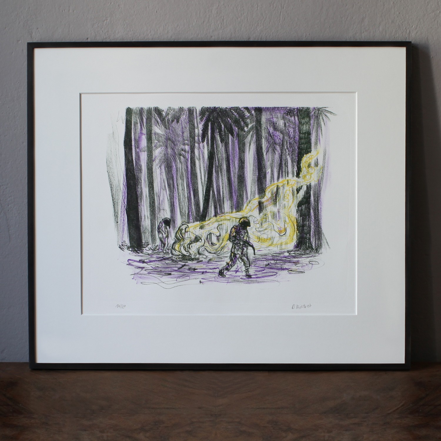 Daniel Richter, Palm Springs (Lithografie), kaufen